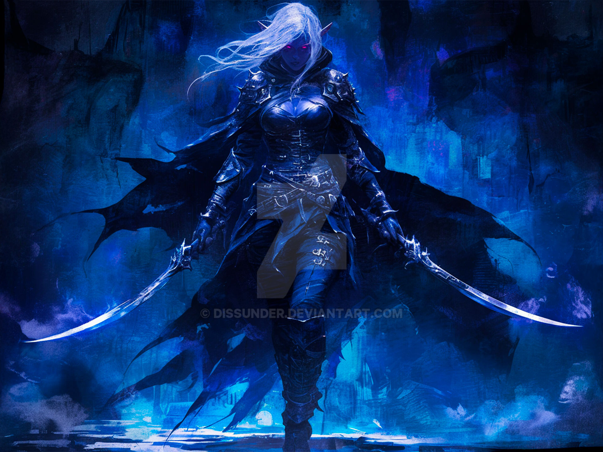 Drow Female Warrior Assassin Character Adoptable by Dissunder on DeviantArt Drow Female Warrior Assassin Character Adoptable by Dissunder on DeviantArt