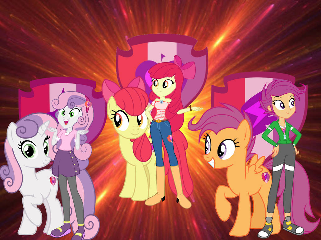 Cutie Mark Crusaders Grown Up By Jamesdean1987 On Deviantart