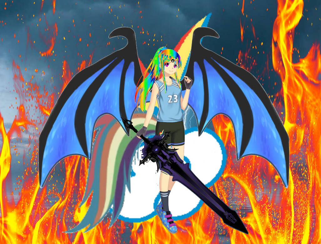 Rachel Mean Rainbow Dash By Jamesdean1987 On Deviantart