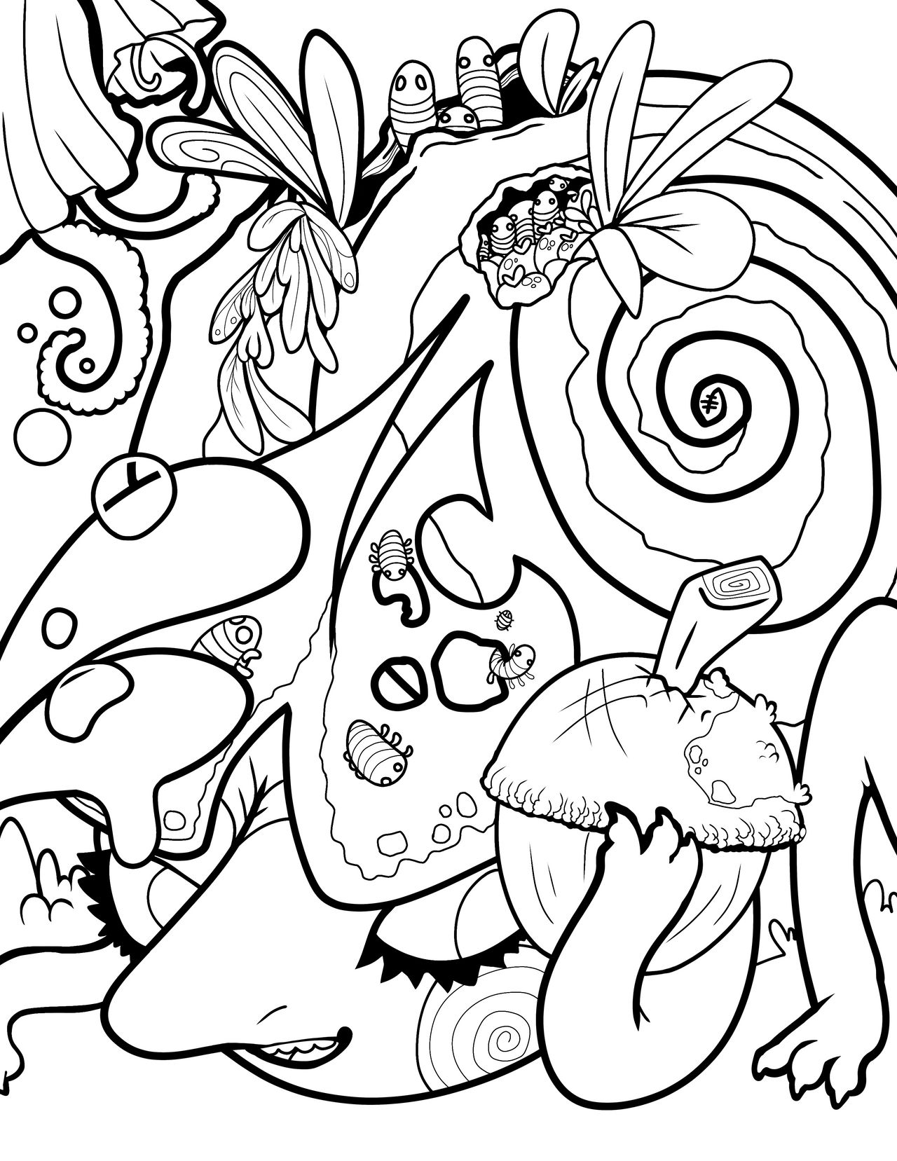 Coloring Book Pg 8 By Bonesdoesshlt On Deviantart