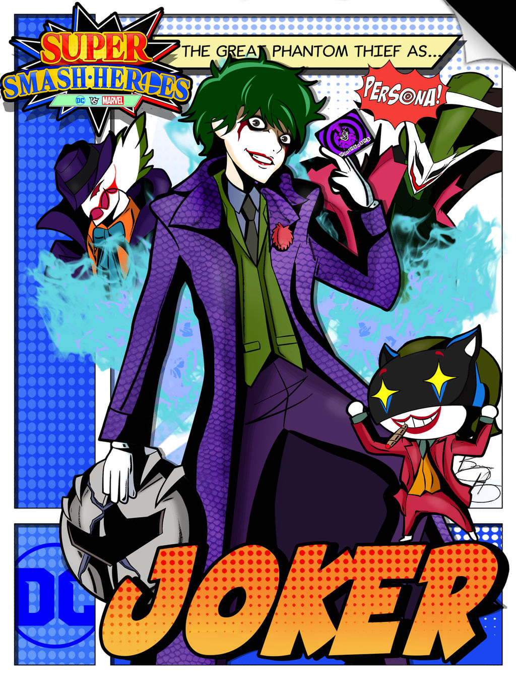 Super Smash Heroes Joker X Joker By Xeternalflamebryx On Deviantart