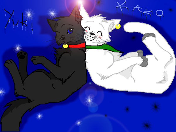 Kako and Yuki by Kadaaju-Wolf on DeviantArt