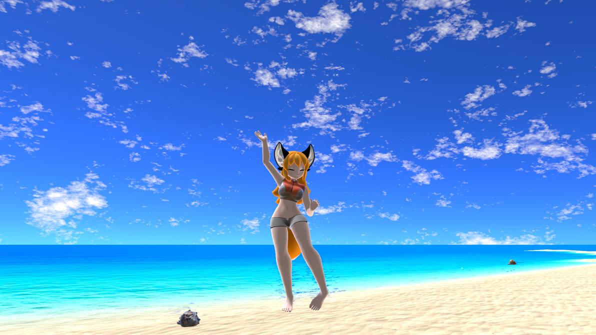 Swimsuit Beach Fun Sandy Vrchat Adventure 01 By Kemonocafe On Deviantart