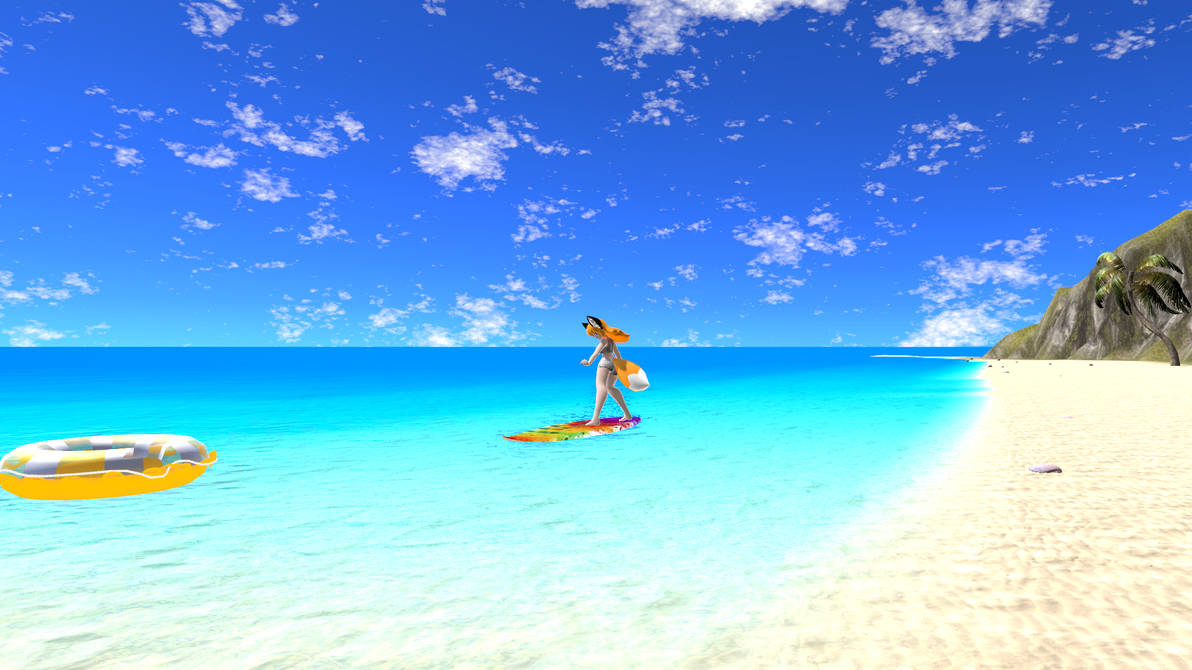 Swimsuit Beach Fun Sandy Vrchat Adventure 06 By Kemonocafe On Deviantart