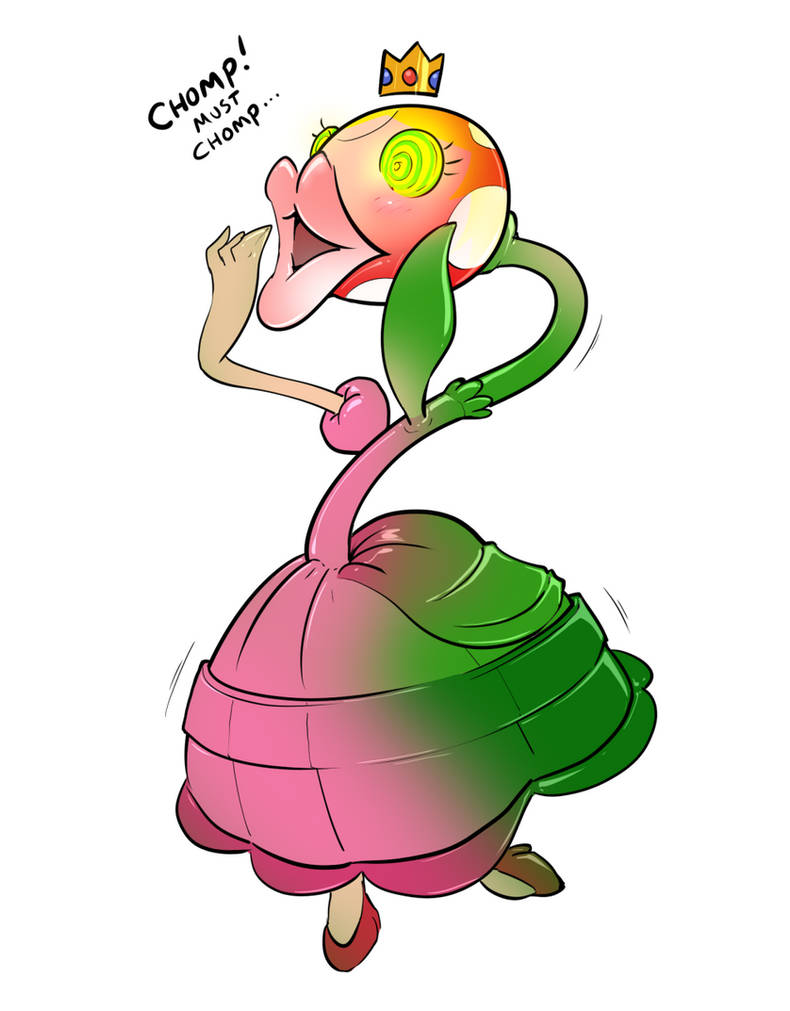 Princess Peach Piranha Plant By Redflare500 On Deviantart