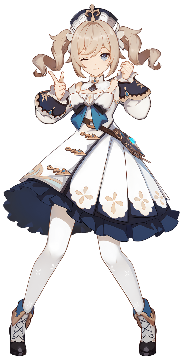 Genshin Impact Barbara Full Render Gacha Art By Nagarachireal On Deviantart