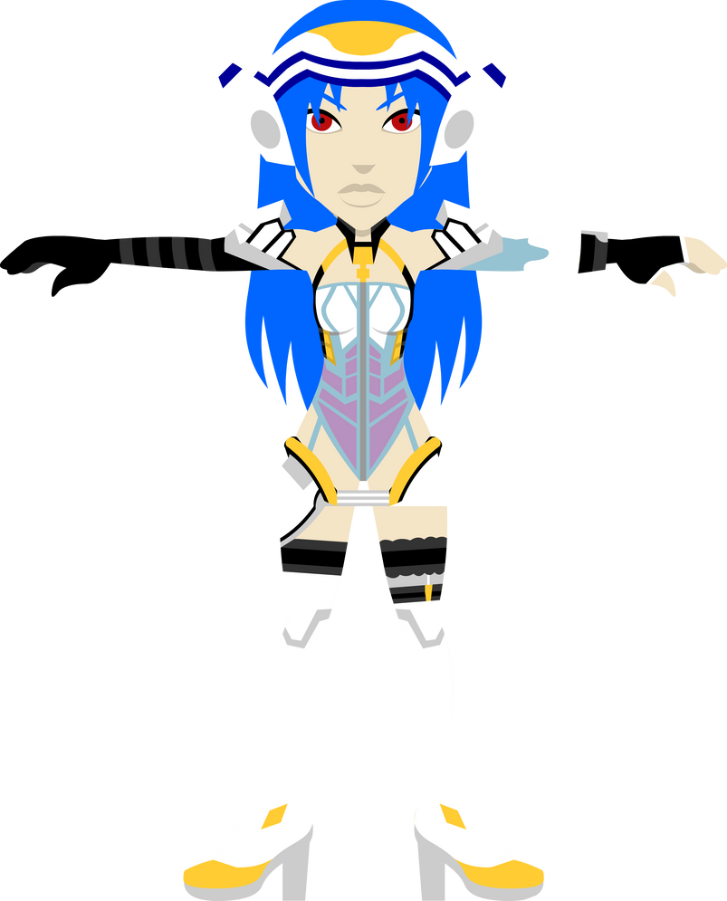 Kos Mos Xenosaga By Giarosart On Deviantart