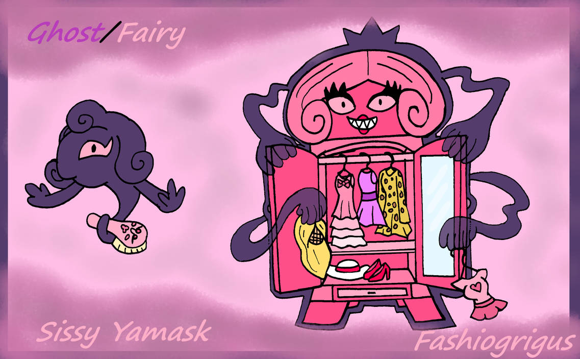 Pokemon Sissy Version Sissy Yamask Line By Sissyprincessbrianna On Deviantart