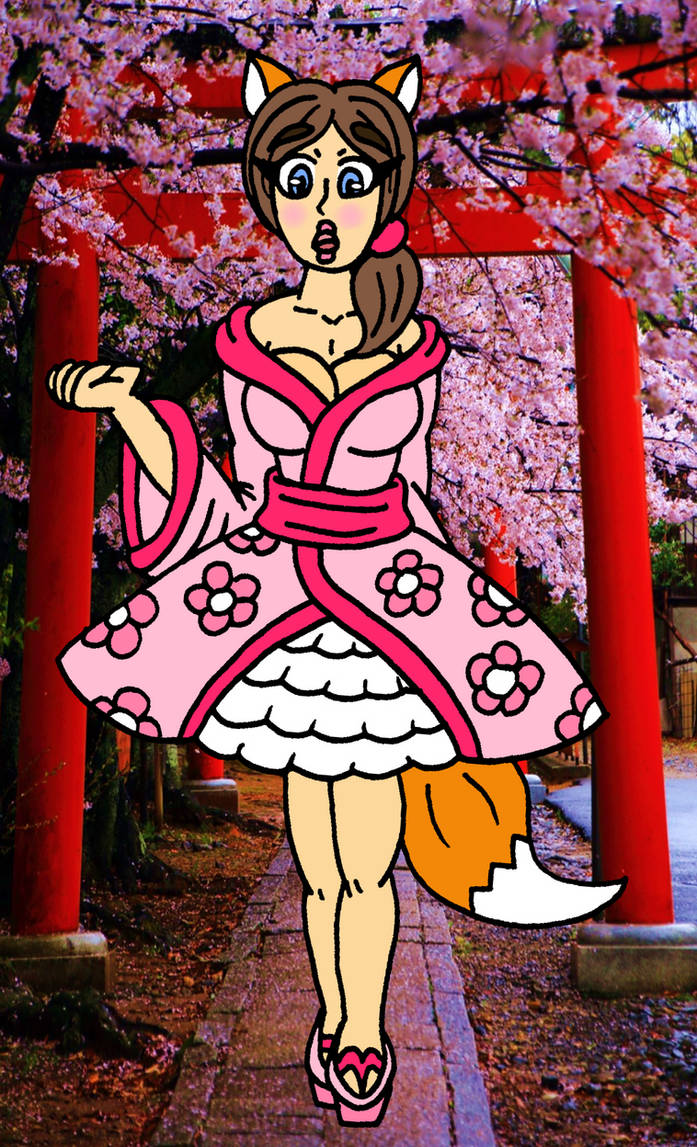 Inaro The Pink Kimono Girl By Sissyprincessbrianna On Deviantart