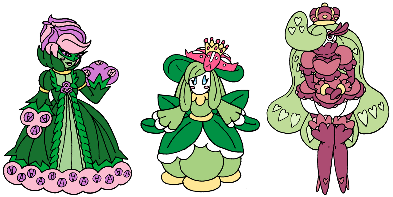 Pokemon Sissy Version Grass Ladies By Sissyprincessbrianna On Deviantart