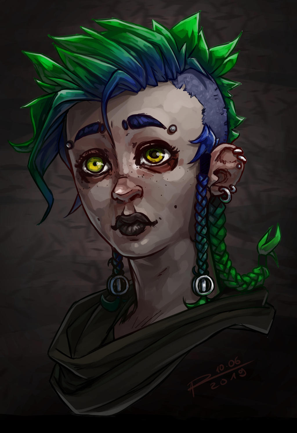 Character Portrait Luca By Annkh Redox On Deviantart