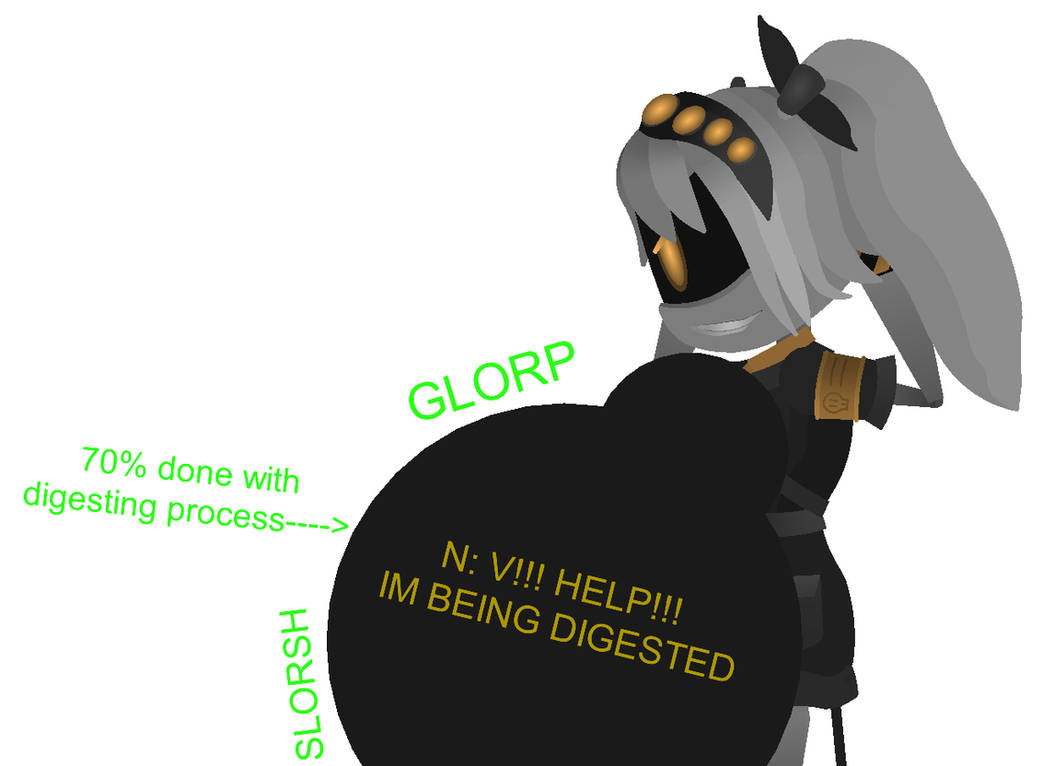 J Becomes Thicc Murder Drones Vore By Queenmothravore On Deviantart