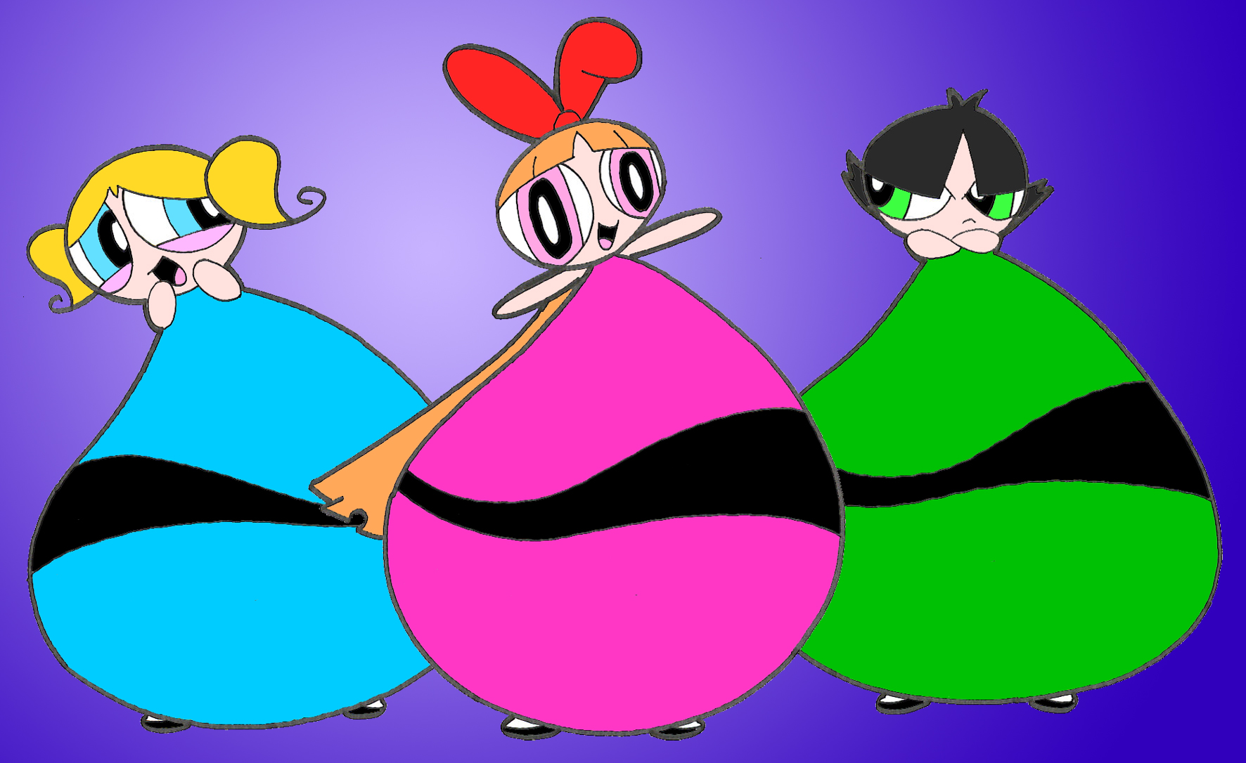 AM PowerPLUMP Girls by AxleGrease-75 on DeviantArt