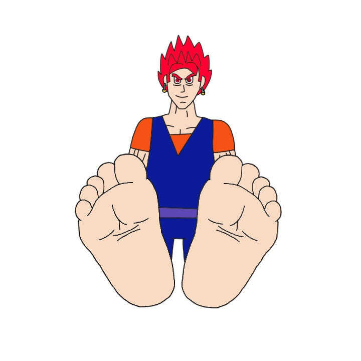Super Saiyan God Vegito Feet Tease By Maracroce32 On Deviantart