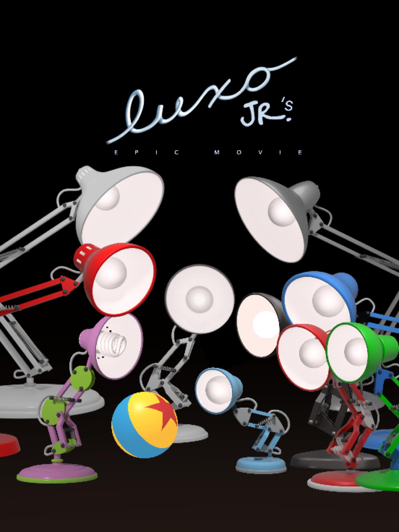 Luxo Jr Epic Movie Poster By Oliviertheartist On Deviantart