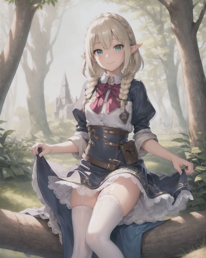 Anime Girl Elf By Piplexa On Deviantart