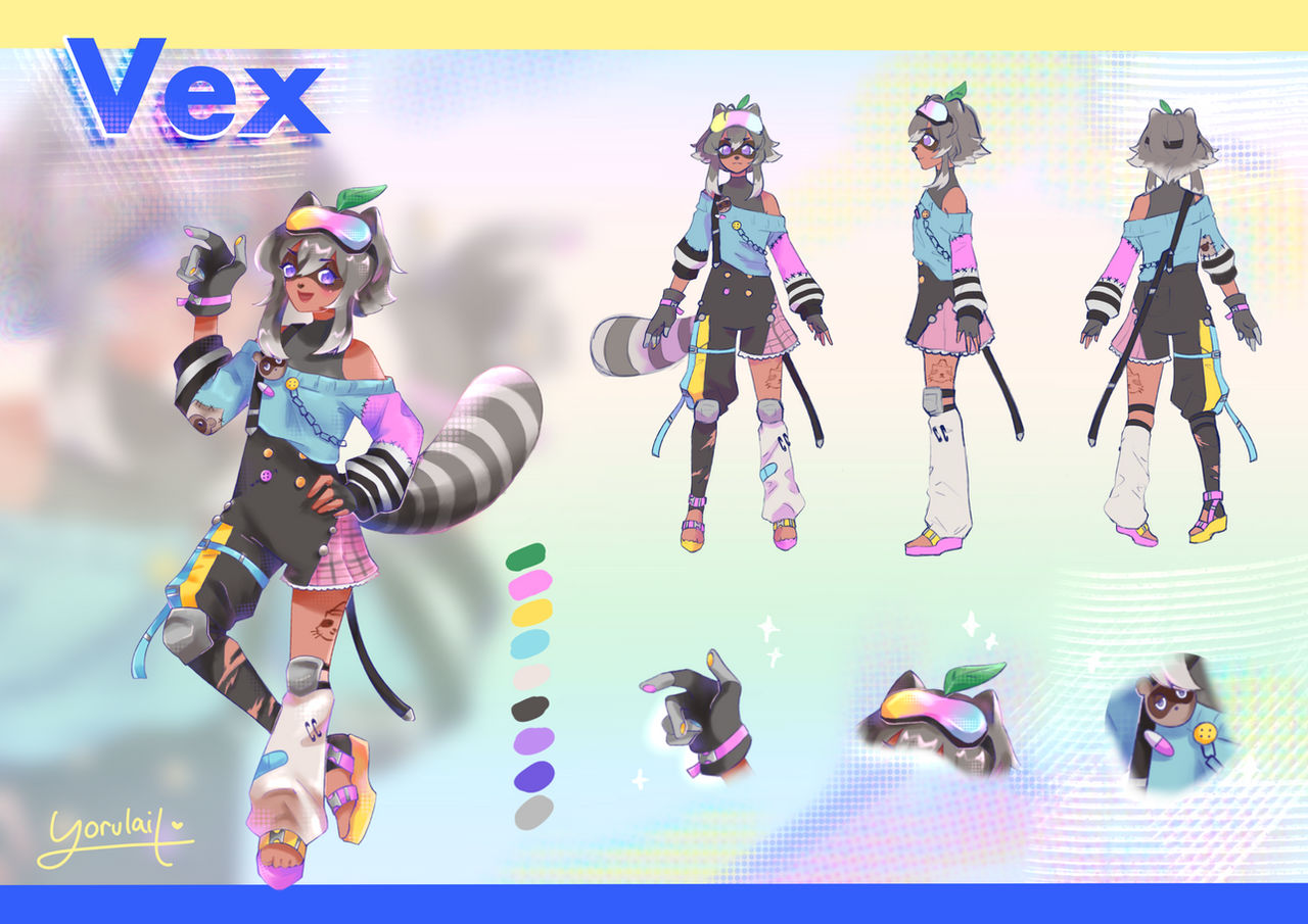 Vex Character Sheet By Yorulait On Deviantart
