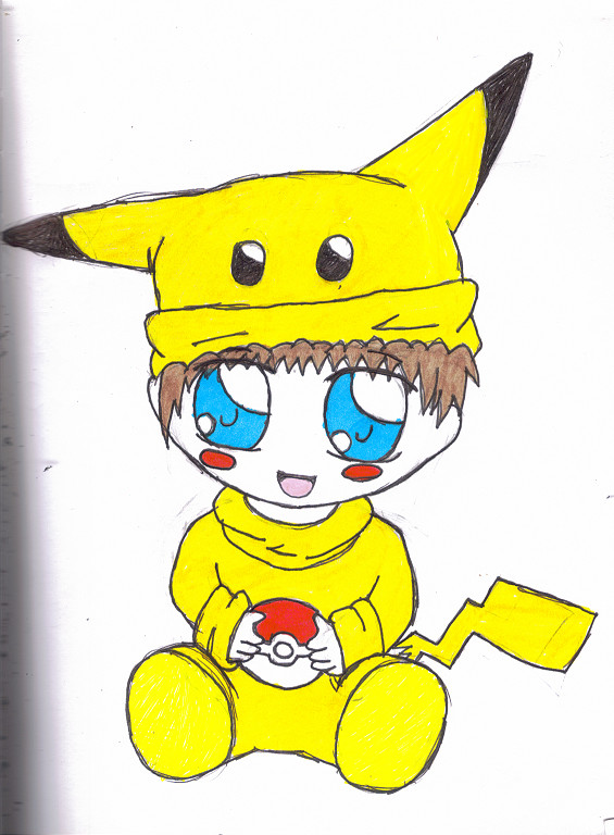 Pikachu Chibi by XxNaomi-LukarixX on DeviantArt