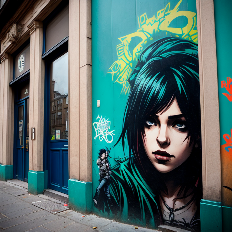 Graffiti Girl 7 By Liliththedemongirl On Deviantart