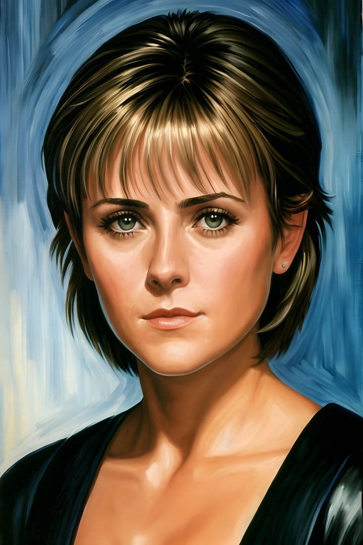 Samantha Carter Amanda Tapping By Thedardanian On Deviantart