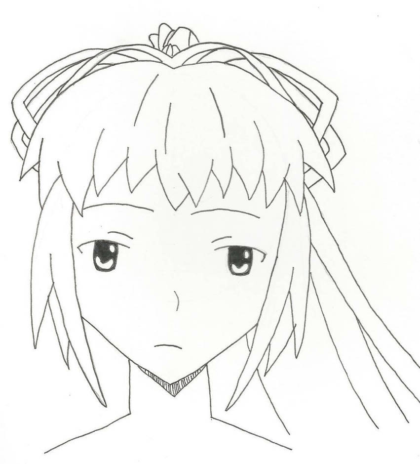 Anime Girl Head Practice Lucia Konohana By Emilevnp On Deviantart