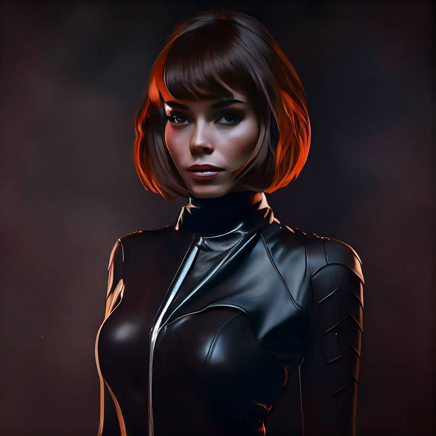 Leather Girl By Iamrudja On Deviantart