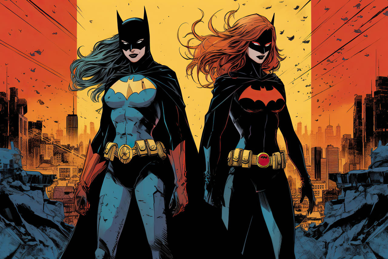 Batwoman And Batgirl By Iamrudja On Deviantart