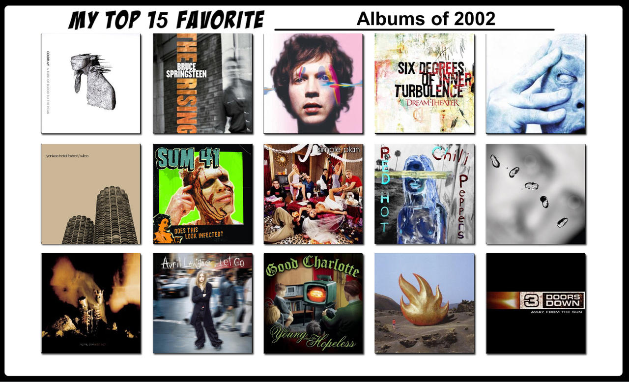 Top 15 Albums Of 2002 By Matthiamore On DeviantArt top-15-albums-of-2002-by-matthiamore-on-deviantart