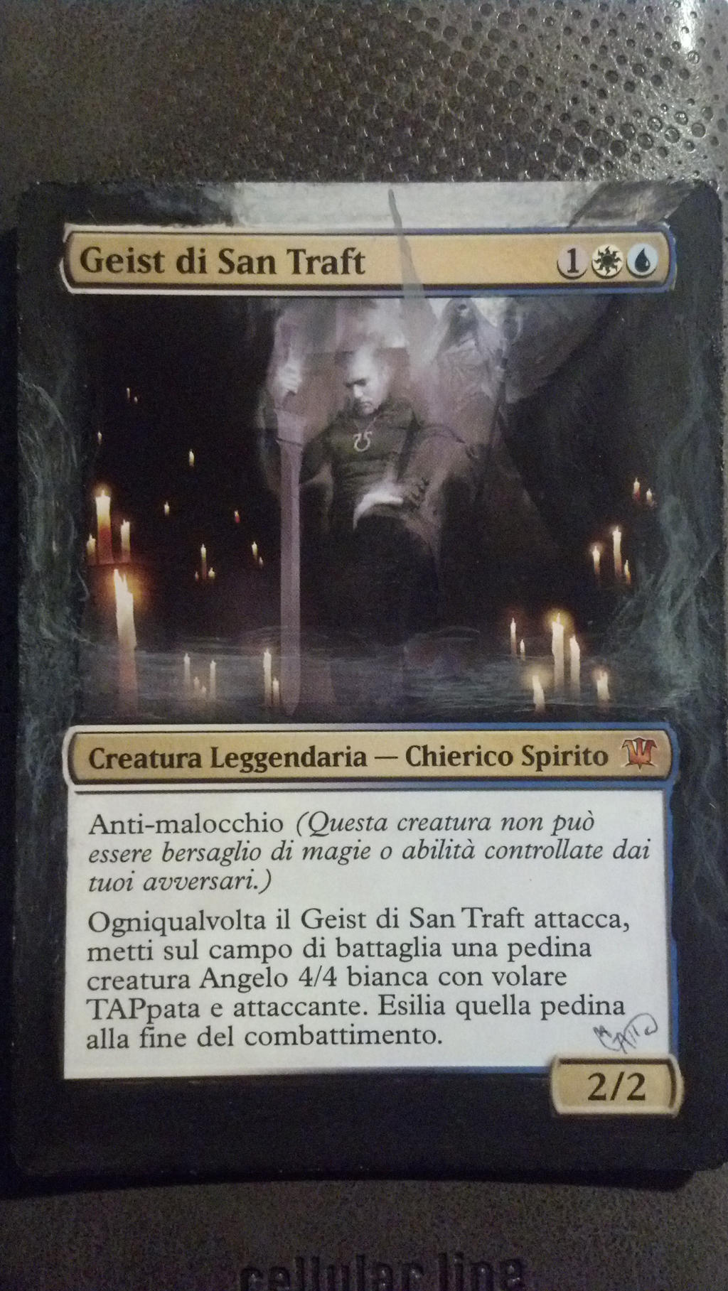 Geist Of Saint Traft Altered Art By Alidelsole On Deviantart