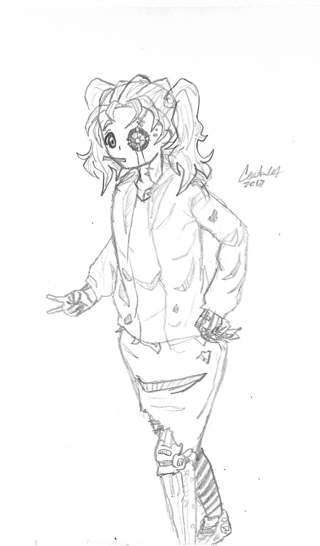 Cyborg Girl By Crotalusart On Deviantart