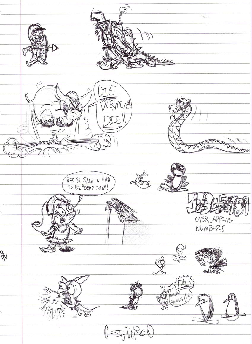 Random Pen Doodles By Qwertychris On Deviantart