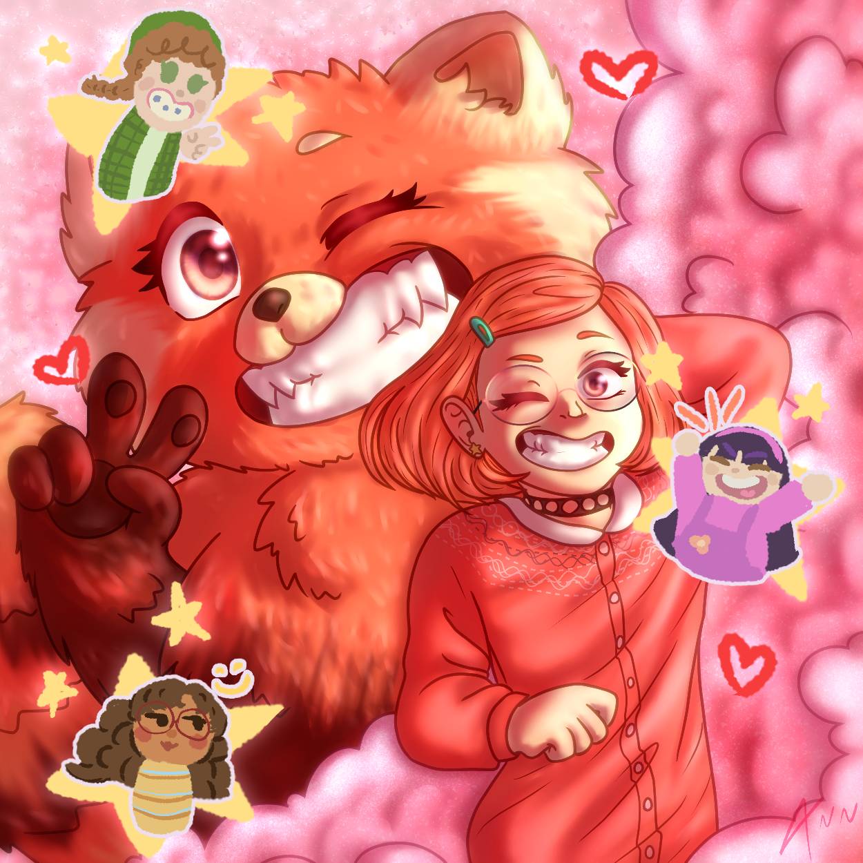 Mei Mei Turning Red Fanart By Anneminime On Deviantart