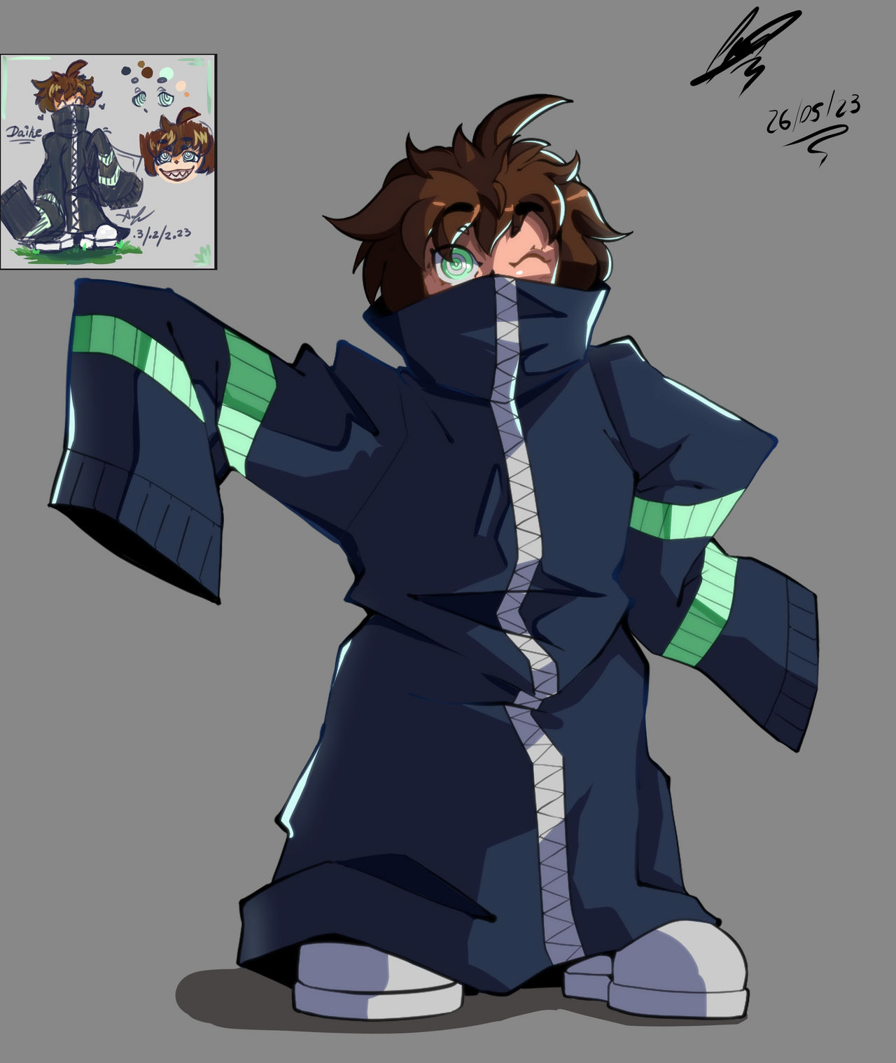 Daike Doodle Oc By Lauk Po On Deviantart