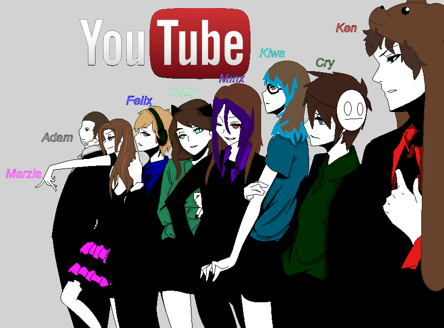Youtubers By Snair42 On Deviantart