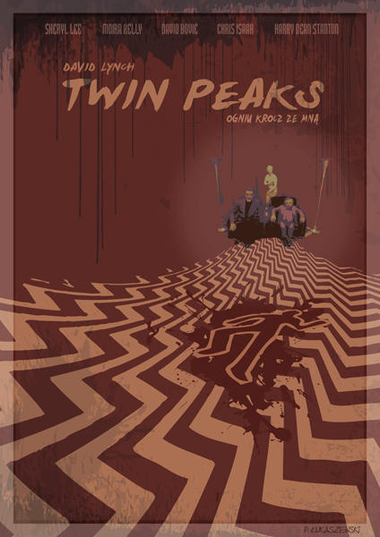 Twin Peaks David Lynch Poster By P Lukaszewski On Deviantart