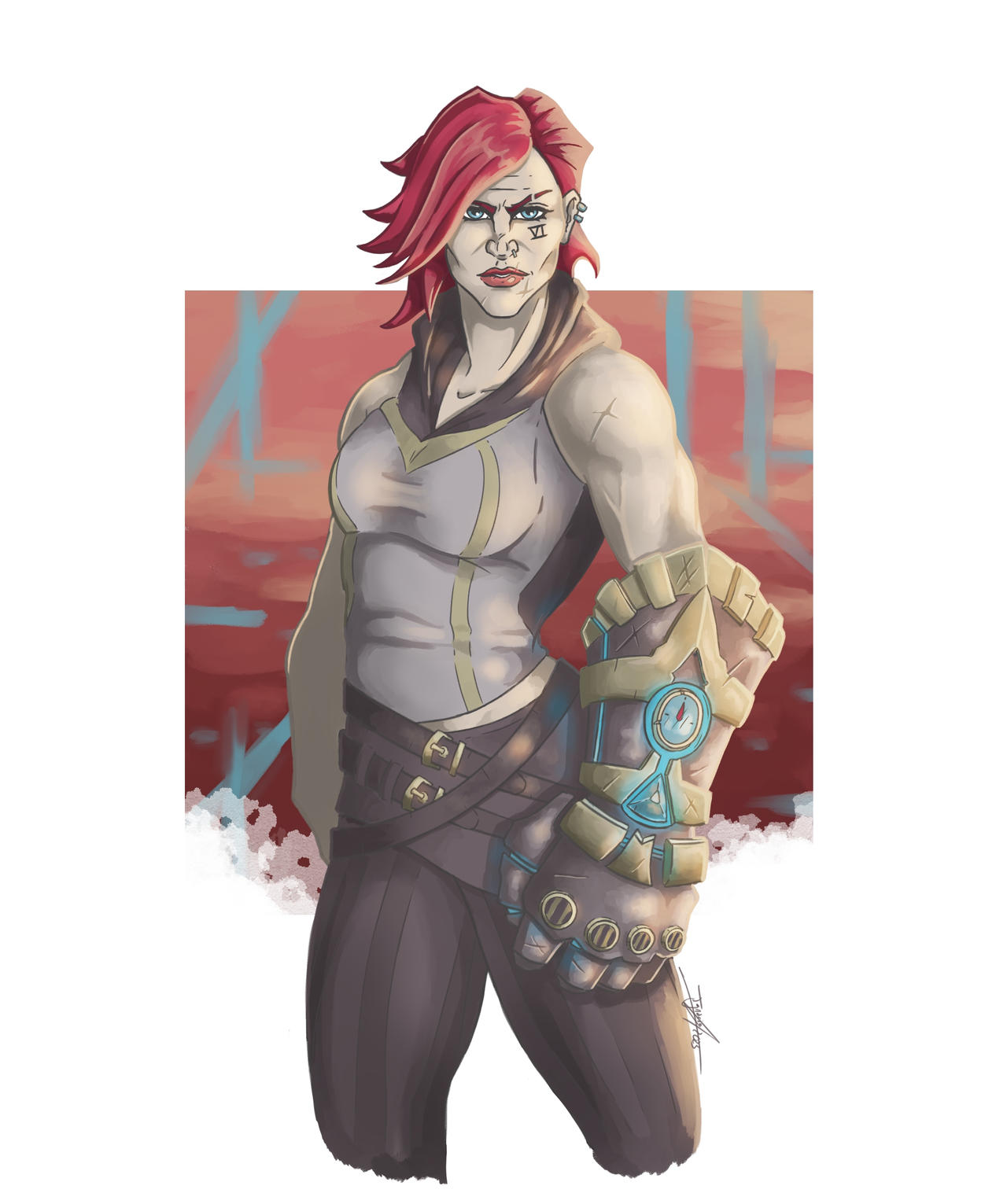 Vi Arcane Fan Art By Nachofantasyart On Deviantart