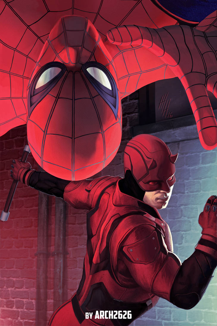 Spider-man and Daredevil TeamUp MCU by Arch2626 on DeviantArt Spider-man and Daredevil TeamUp MCU by Arch2626 on DeviantArt