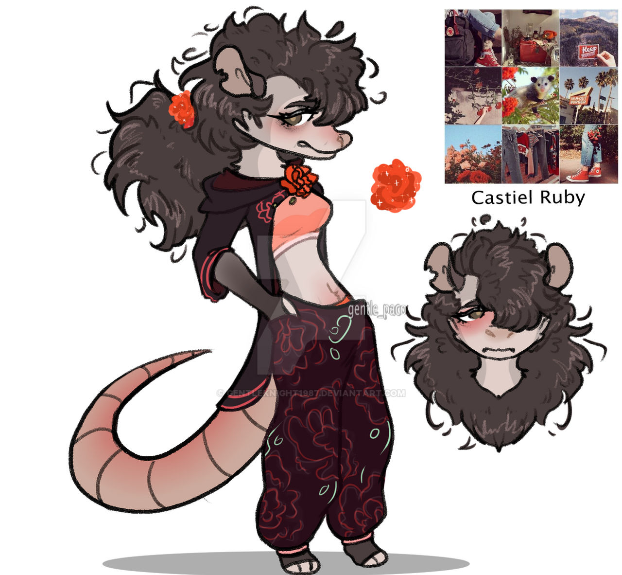 Oc Possum Castiel Ruby By Gentleknight1987 On Deviantart