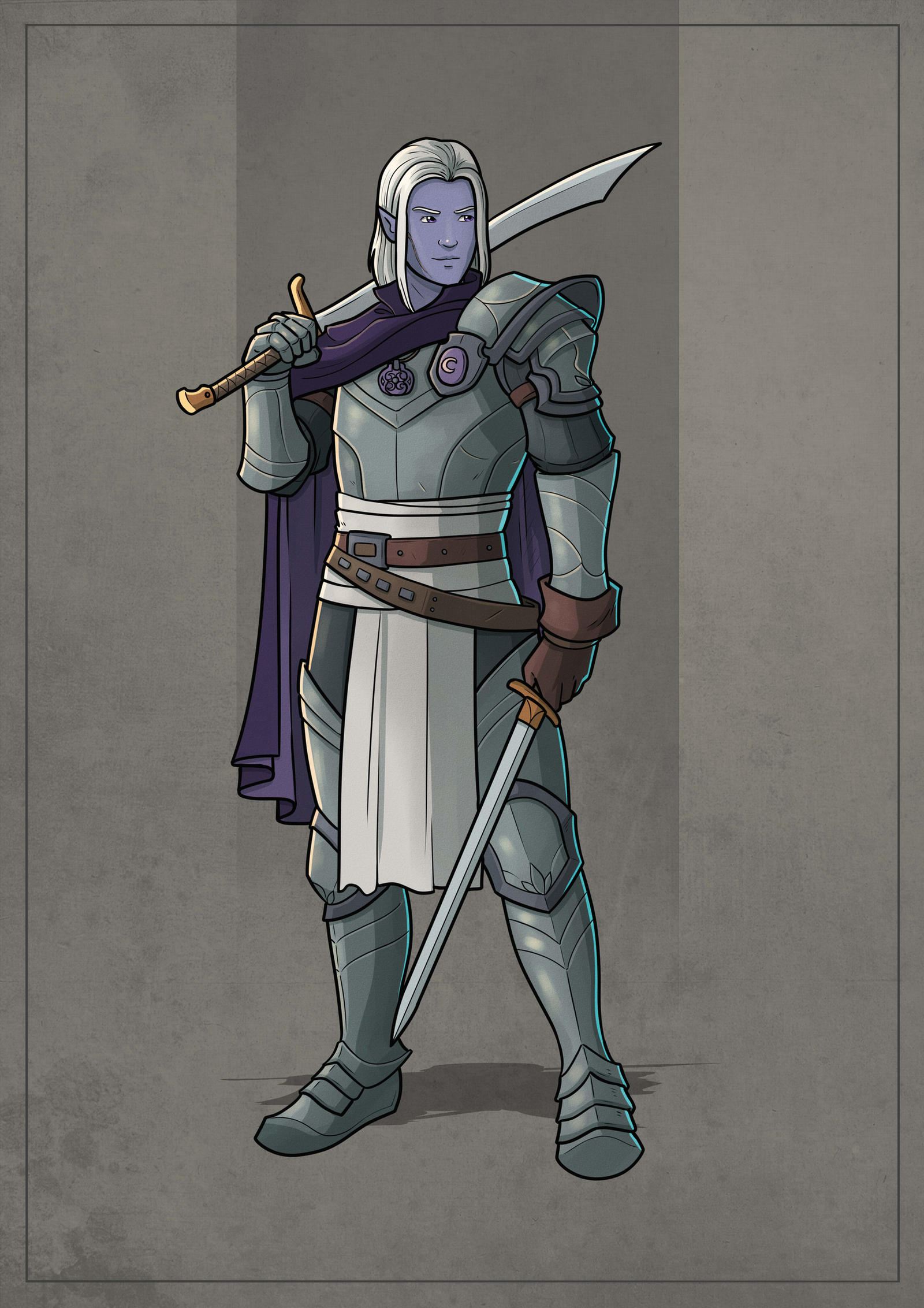 Drow Paladin by SilkyNoire on DeviantArt Drow Paladin by SilkyNoire on DeviantArt