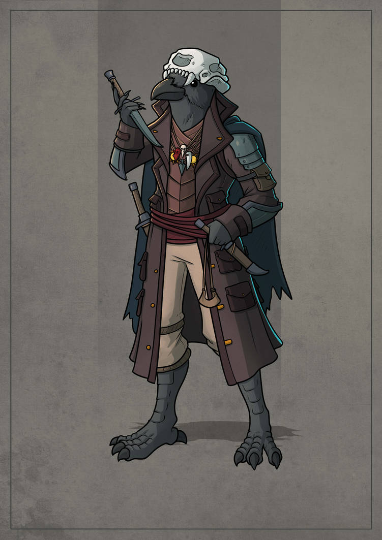 Kenku Rogue By Silkynoire On Deviantart