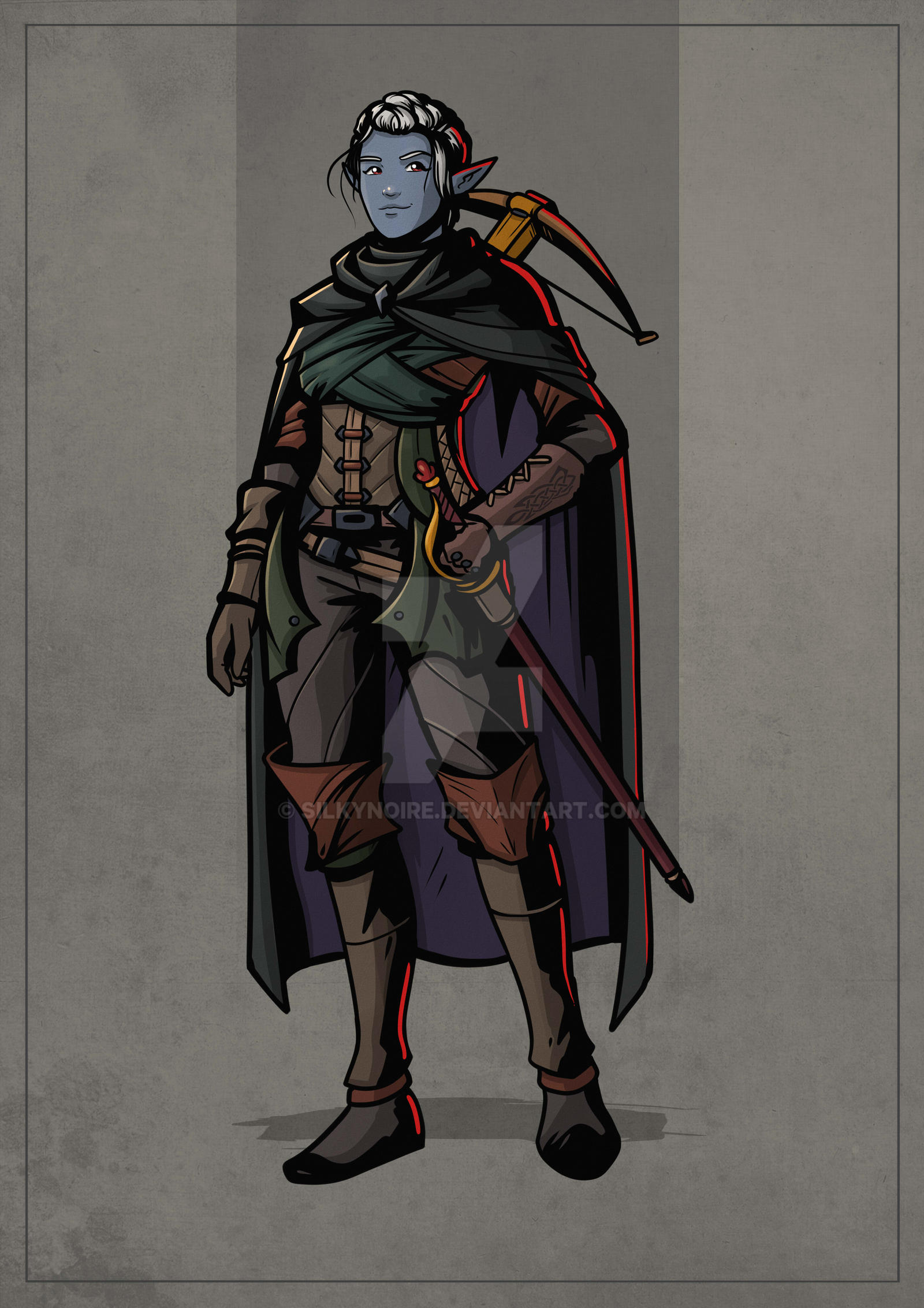 Drow Rogue by SilkyNoire on DeviantArt Drow Rogue by SilkyNoire on DeviantArt