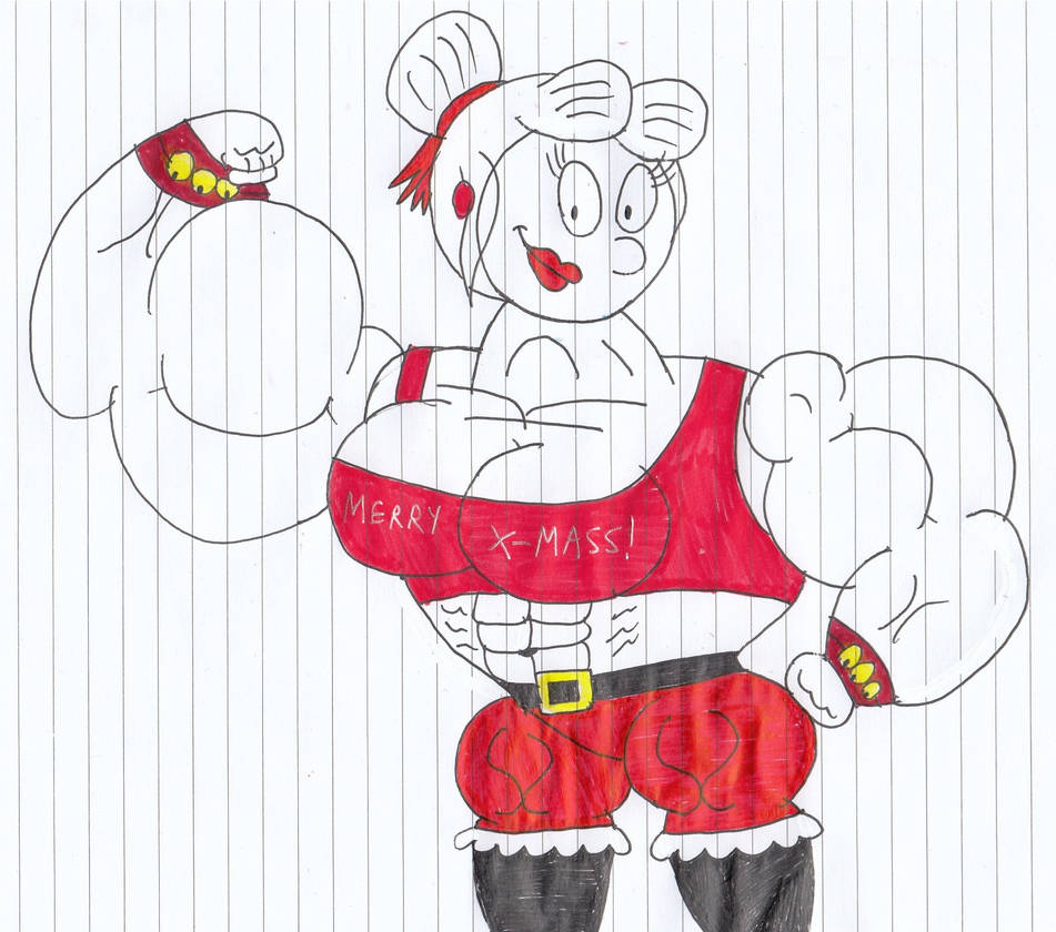 Buff Mrs Claus Again By Sithvampiremaster27 On Deviantart