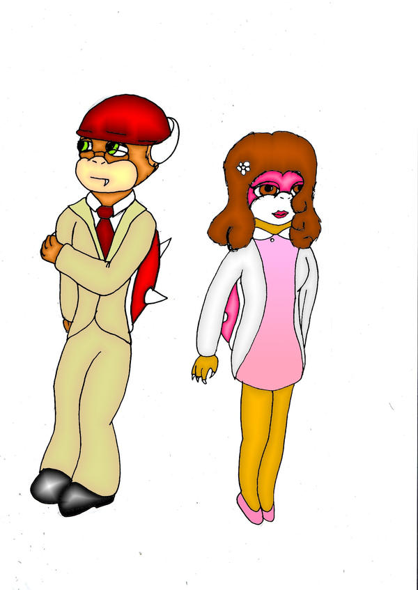 Joe As Brad And Alice As Janet By Half Dragoness On Deviantart