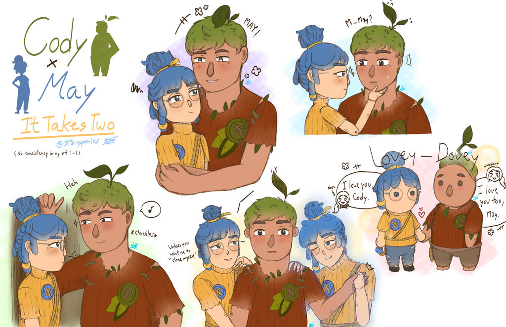 It Takes Two Cody X May By Stampponies On Deviantart