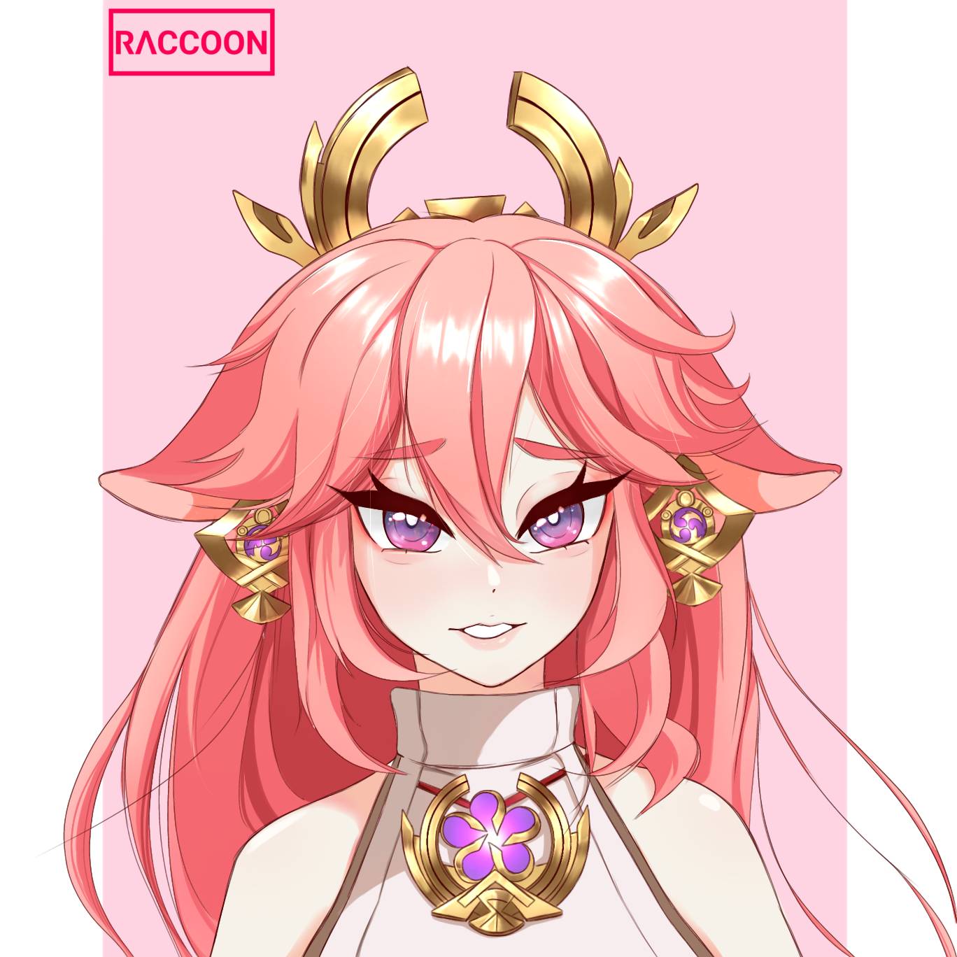 Yae Miko Fan Art By Racoon78 On Deviantart