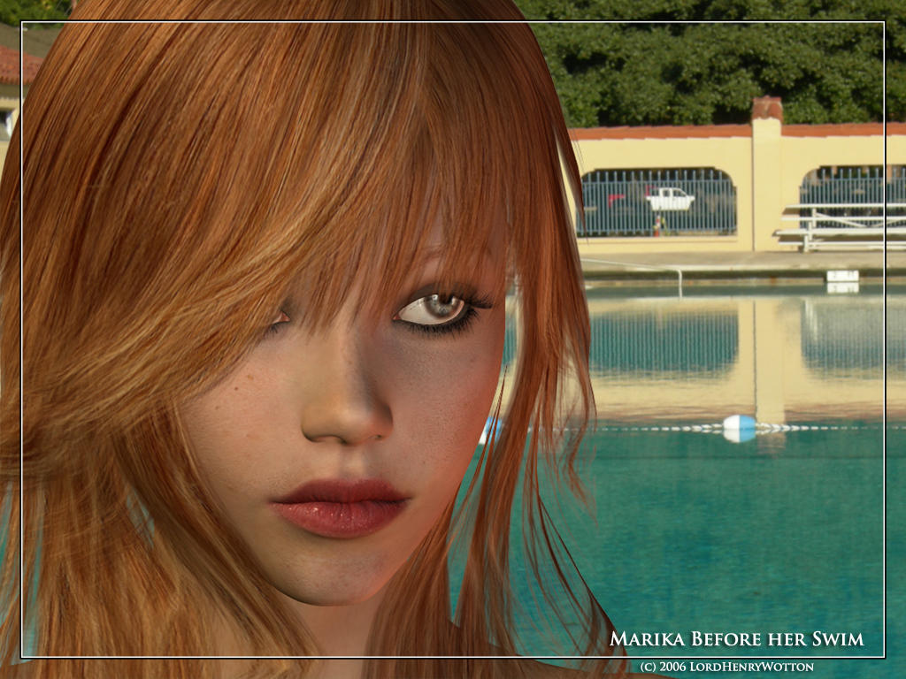 Marika Before Her Swim By Mybabes On Deviantart