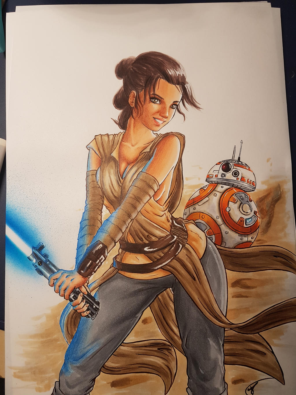 Sexy Rey Interpretation By Andrue1988 On Deviantart