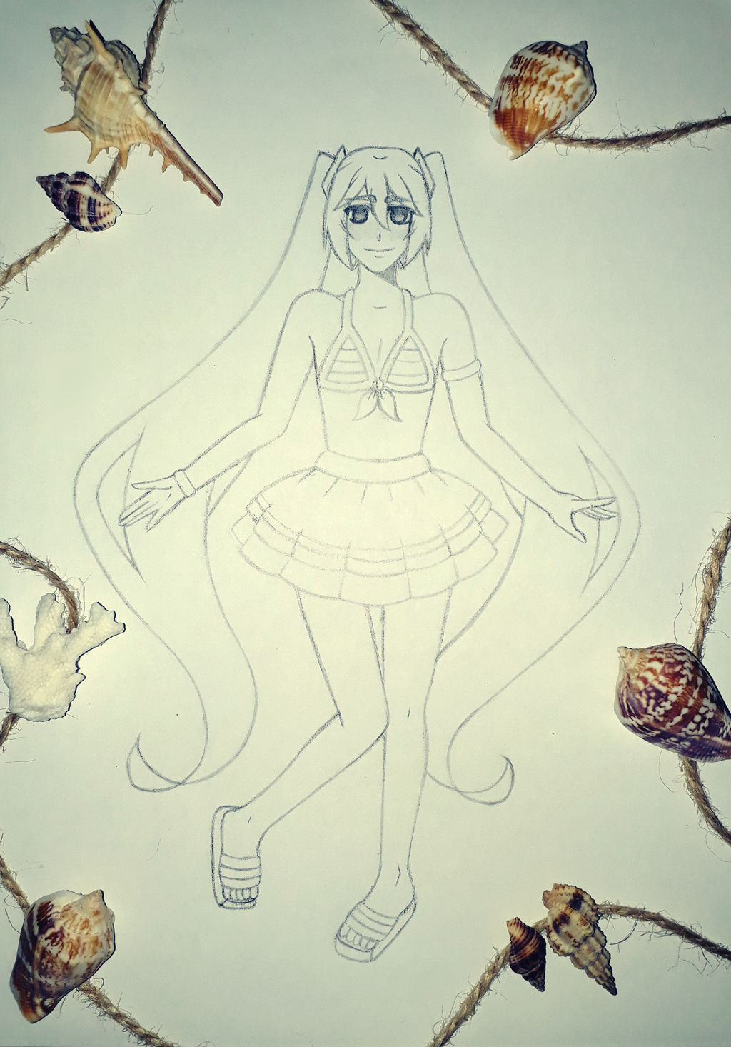 Hatsune Miku Swimsuit By Oniibi On Deviantart