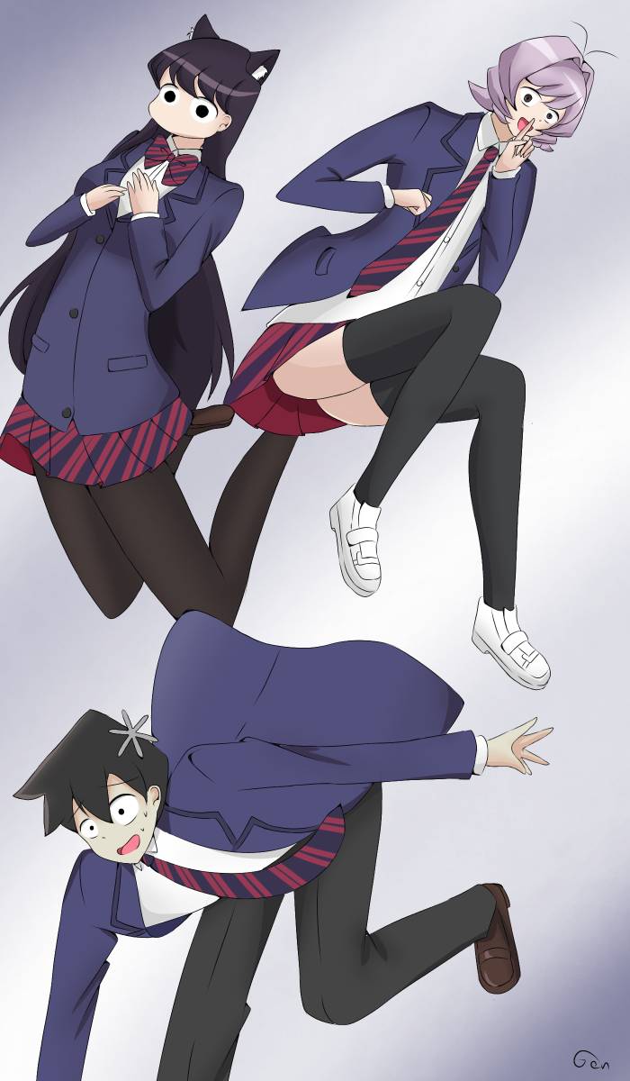 Komi San Najimi Tadano By Gyangu1122 On Deviantart
