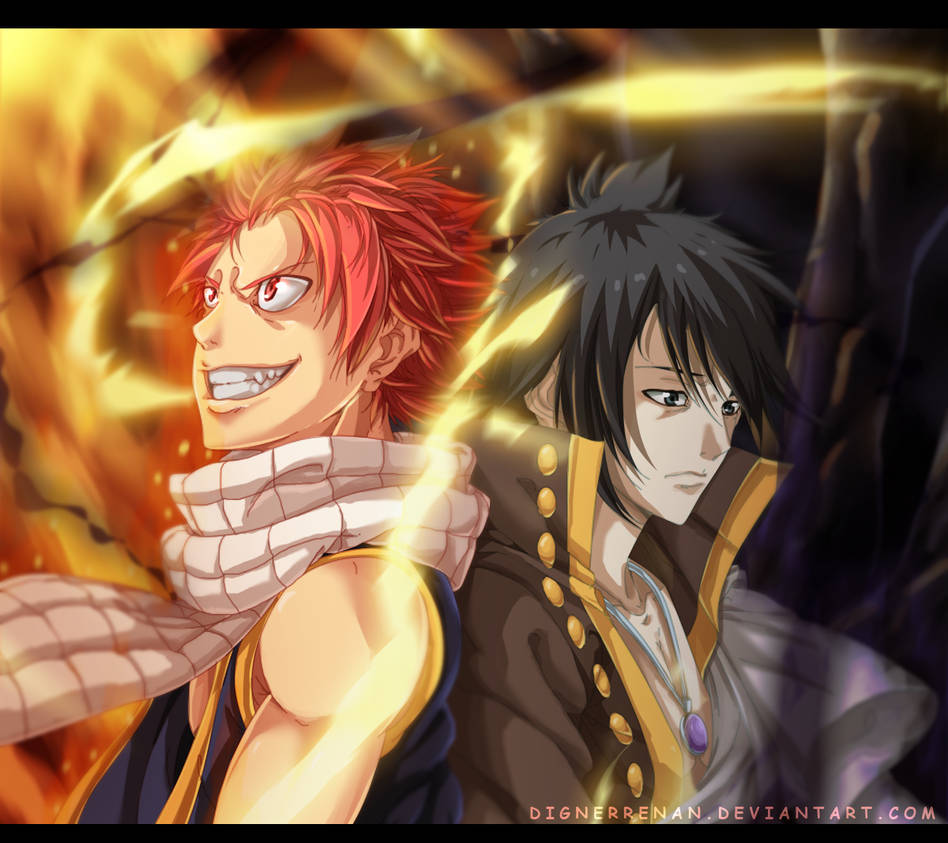 Fairy Tail Natsu And Zeref By Designerrenan On Deviantart